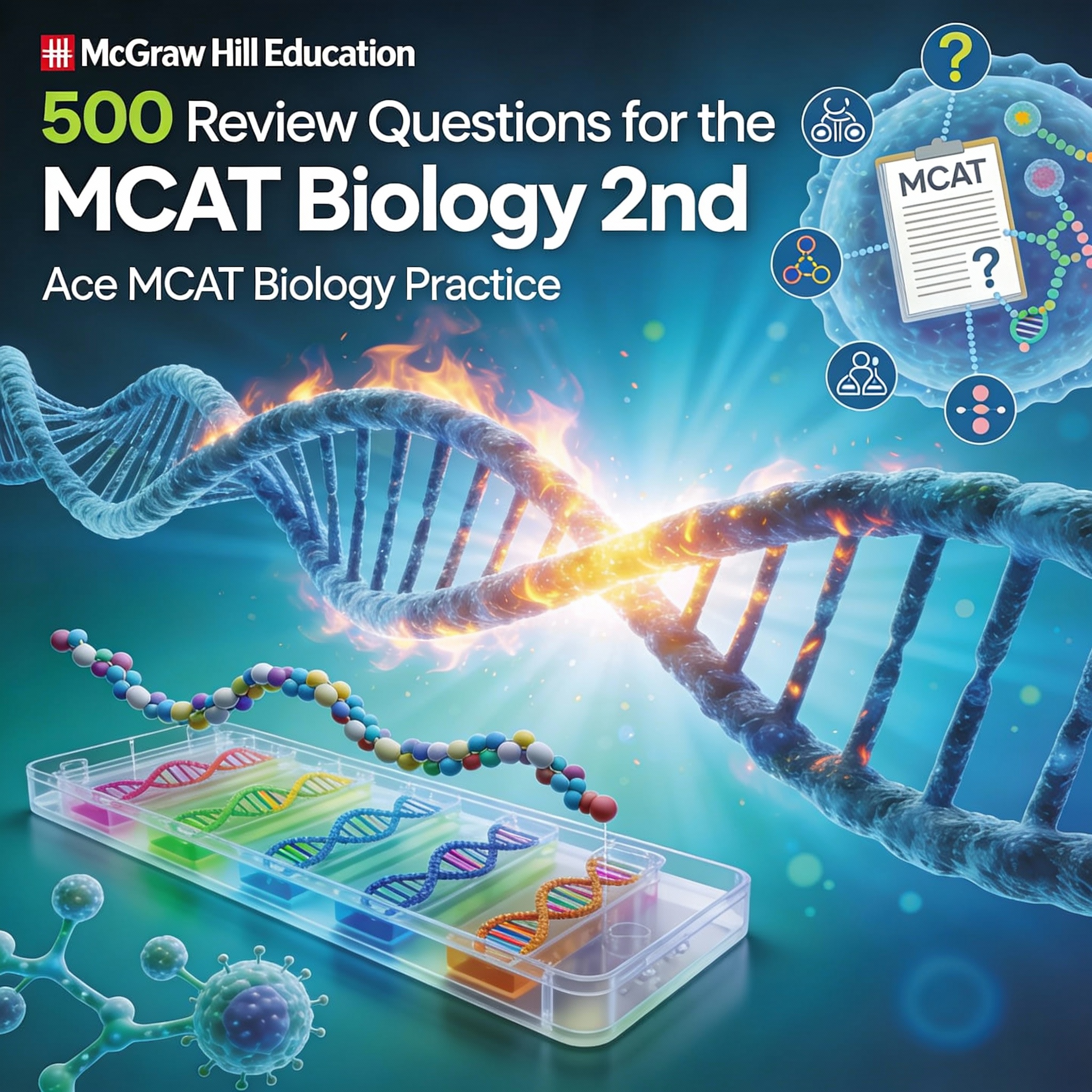 McGraw-Hill Education 500 Review Questions for the MCAT Biology 2nd ...
